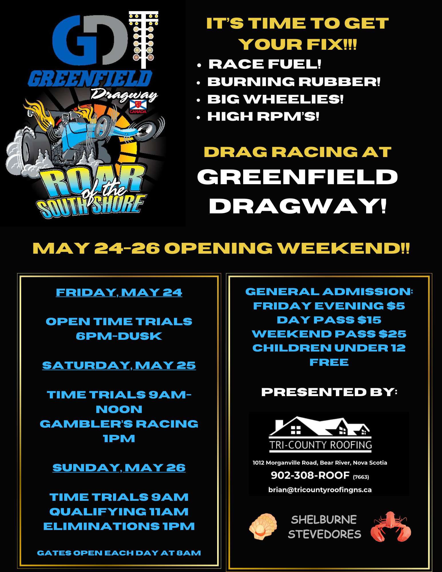 Nova Scotia Drag Racers Association - Nova Scotia Drag Racers Association | Greenfield Dragway